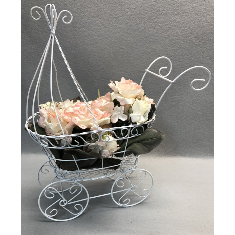Red Barrel Studio® Decorative Wired Baby Carriage Stroller | Wayfair
