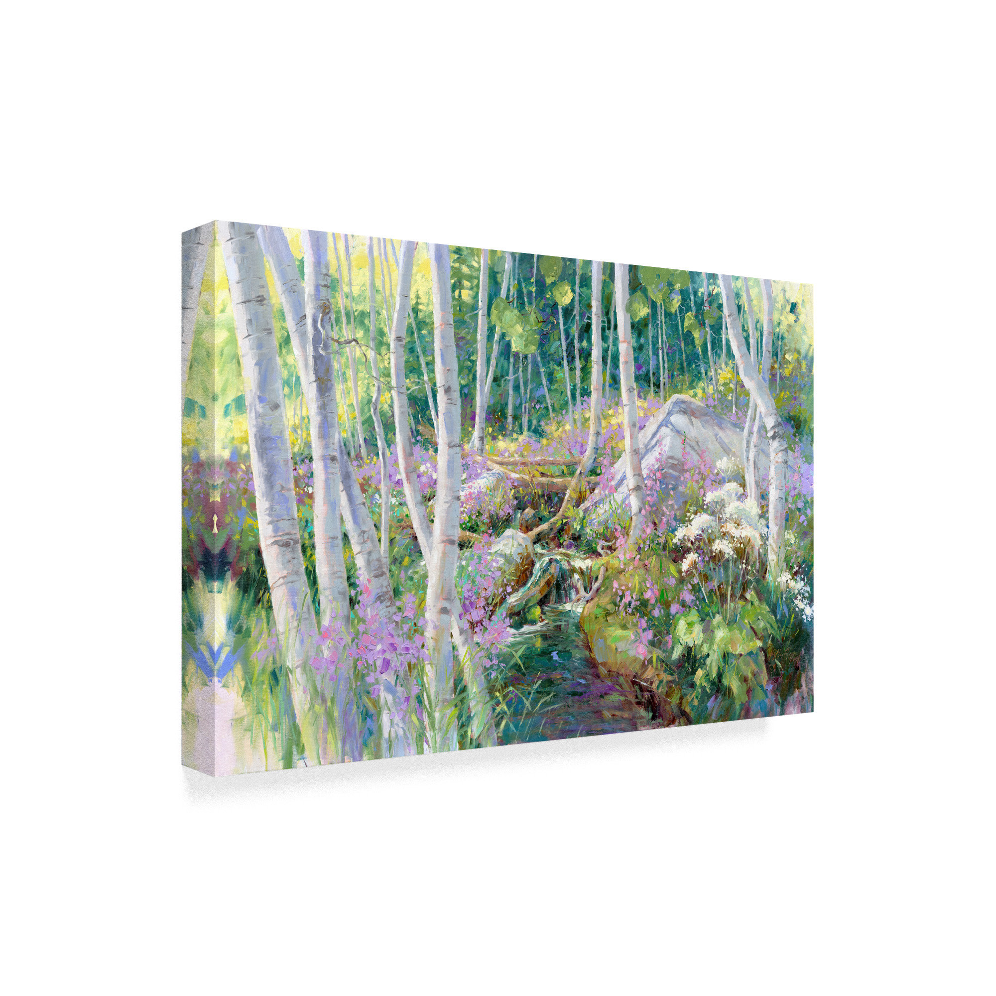 Charlton Home® Aspen Glade by Julie G. Pollard - Unframed Print on ...