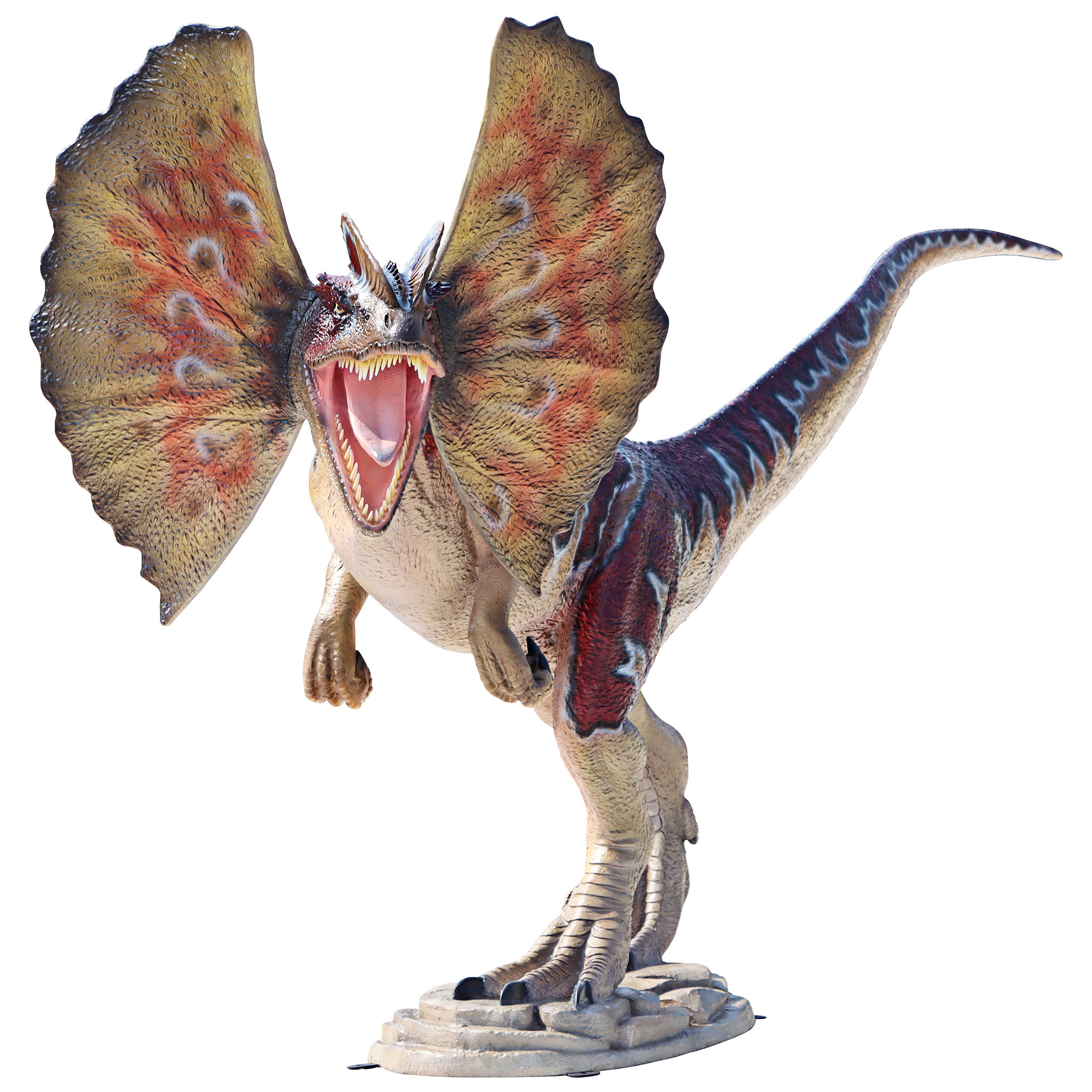 Design Toscano Dilophosaurus Dinosaur Garden Statue | Wayfair