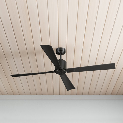 Modern Black Blades Ceiling Fans | AllModern