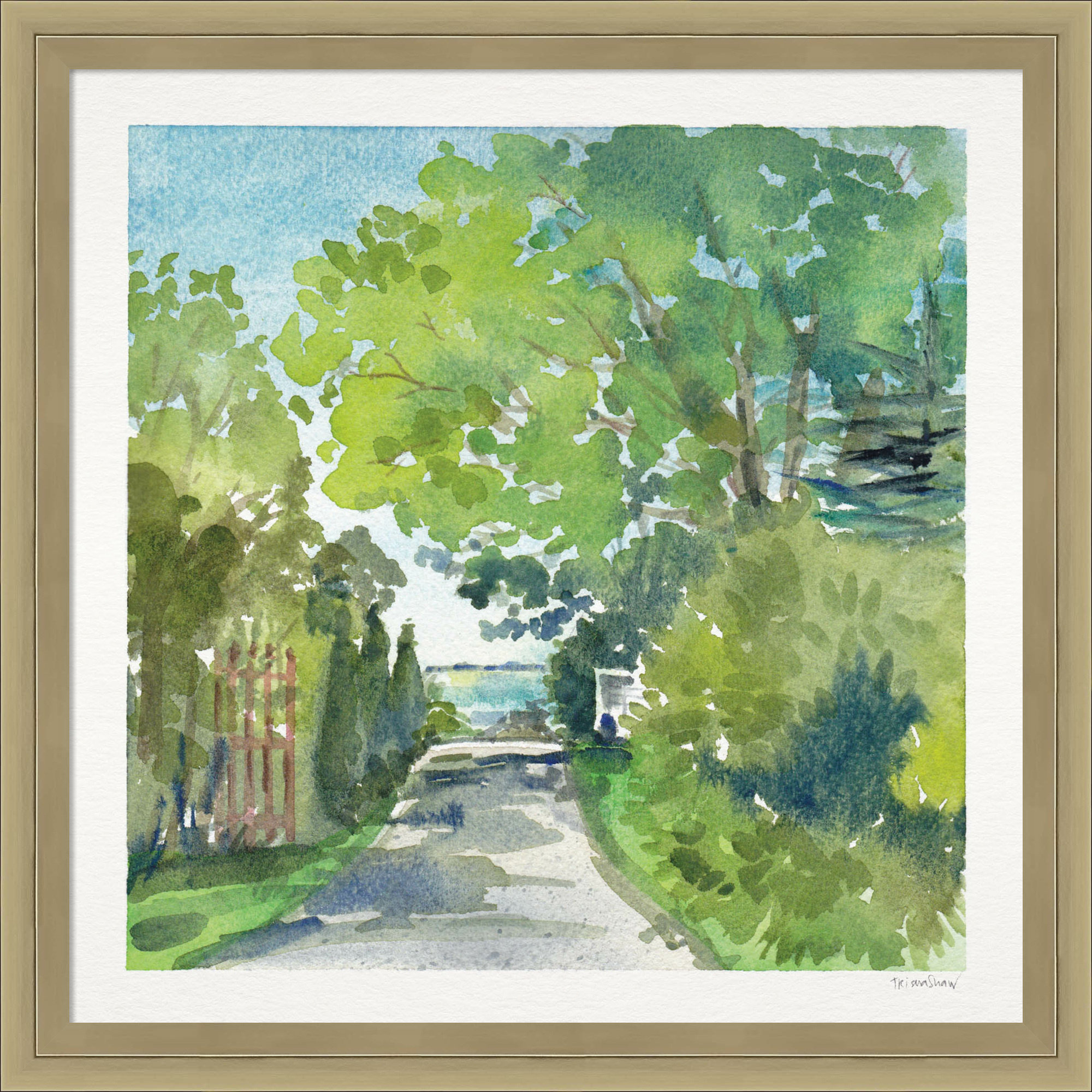 Winston Porter Patricia Shaw The Lane And Sea by Patricia Shaw - on ...