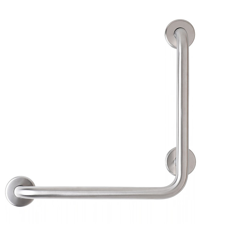 CSI Bathware L-Shaped Vertical Angle Bathroom Safety 32" Grab Bar ...