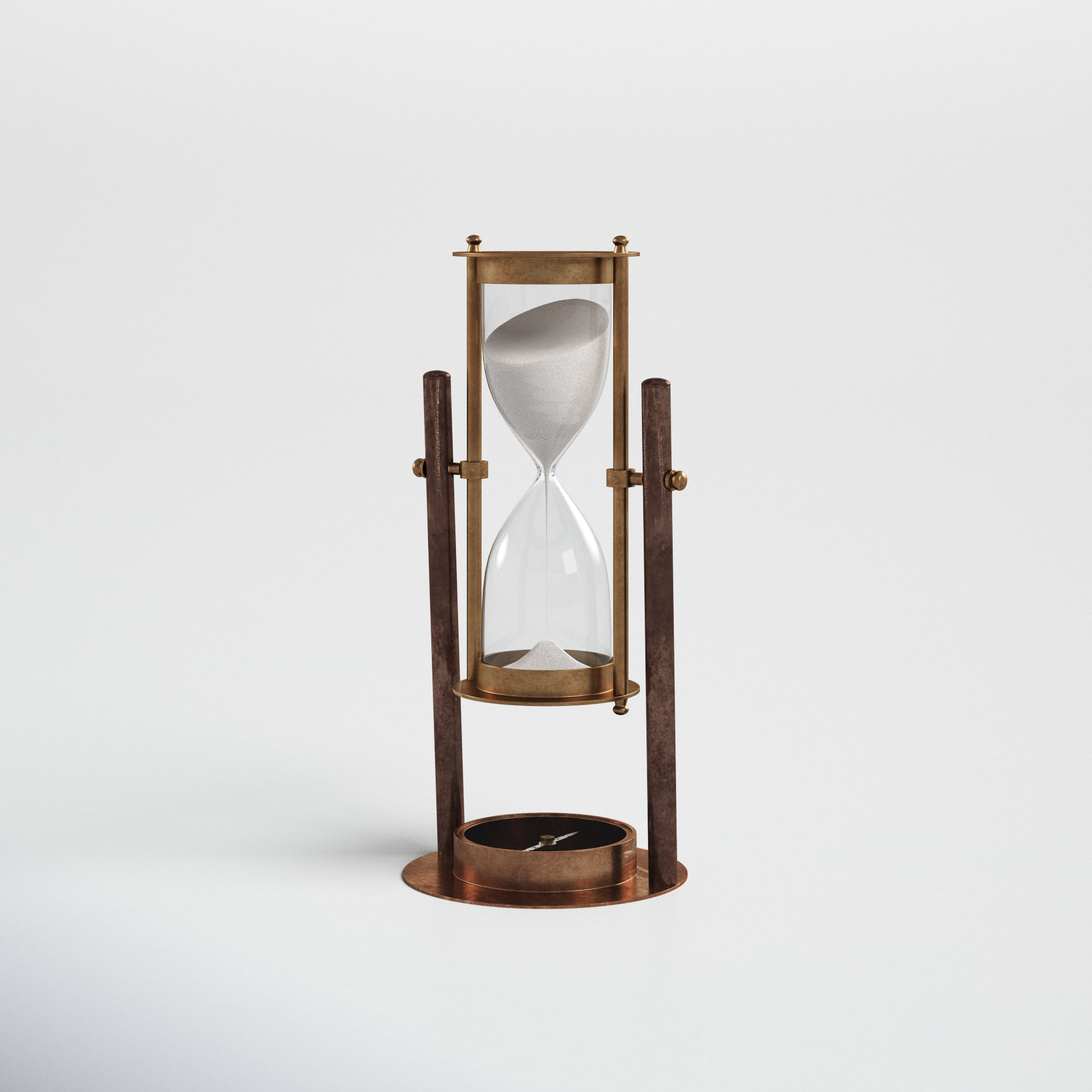 Tess Small Antique Rotating Sand Timer & Reviews | Joss & Main