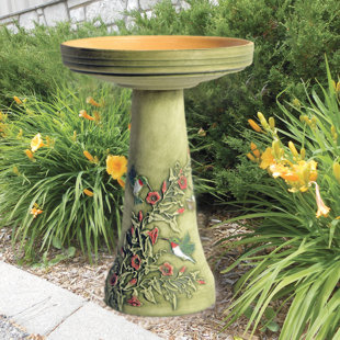 Wayfair | Ceramic Bird Baths You'll Love in 2022