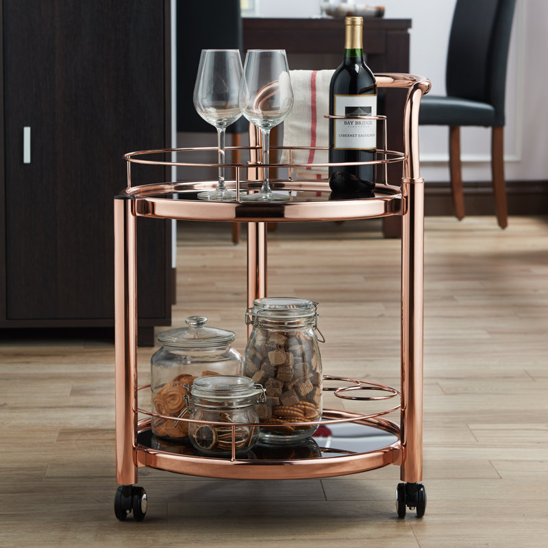 Mercer41 Glenoe Serving Bar Cart & Reviews - Wayfair Canada