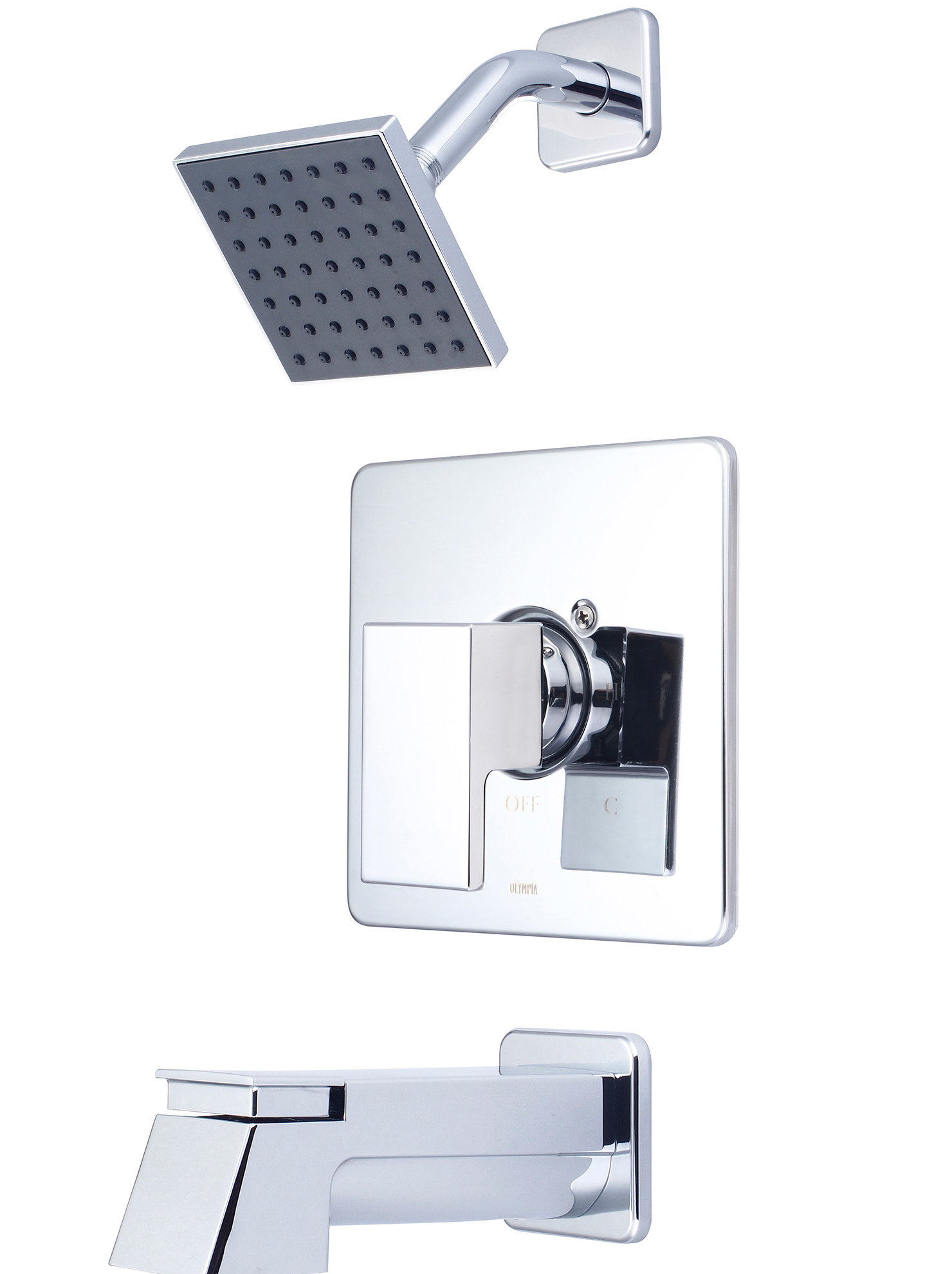 Pioneer Mod Single Handle Volume Control Tub and Shower Faucet ...