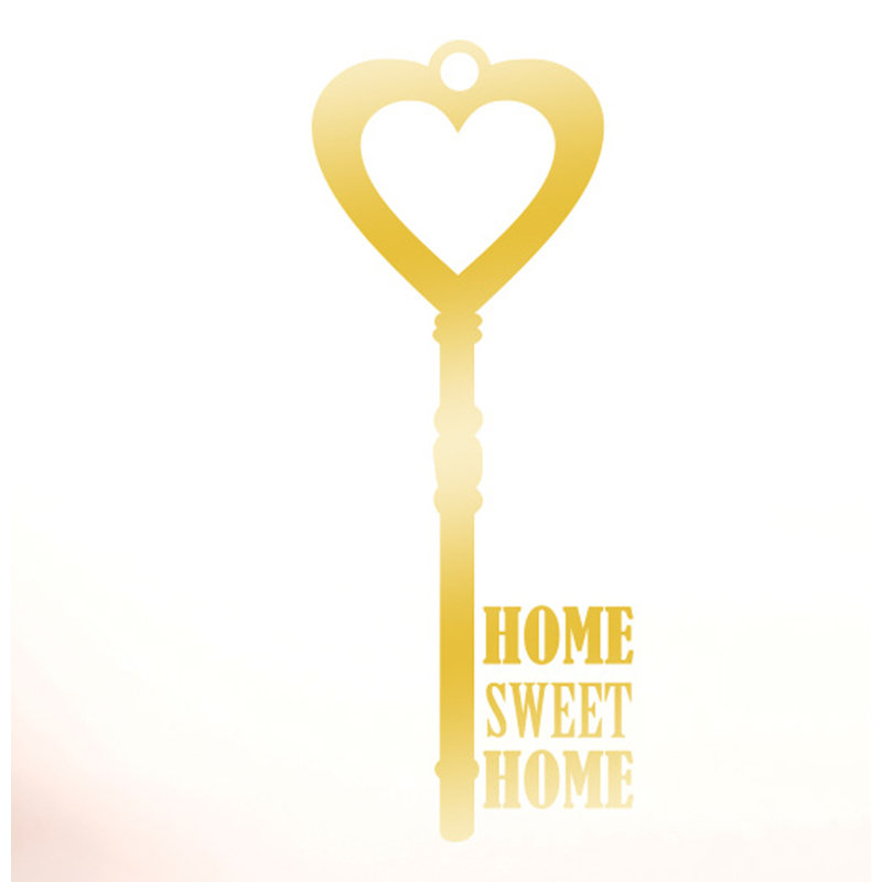17 Stories Home Sweet Home House Key Wall Sticker | Wayfair.co.uk