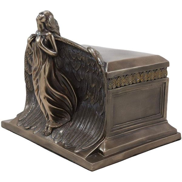 Bloomsbury Market Tremblant Heaven Bound Rising Angel Cremation Urn ...