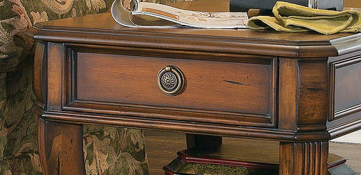 Hooker Furniture Brookhaven Solid Wood End Table With storage & Reviews ...