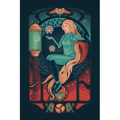 East Urban Home Aran Nouveau by Victor Vercesi - Wrapped Canvas Gallery ...