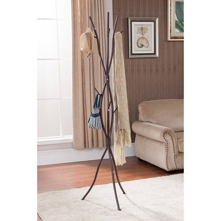Latitude Run® 20'' Wide Metal Freestanding Coat Rack & Reviews | Wayfair