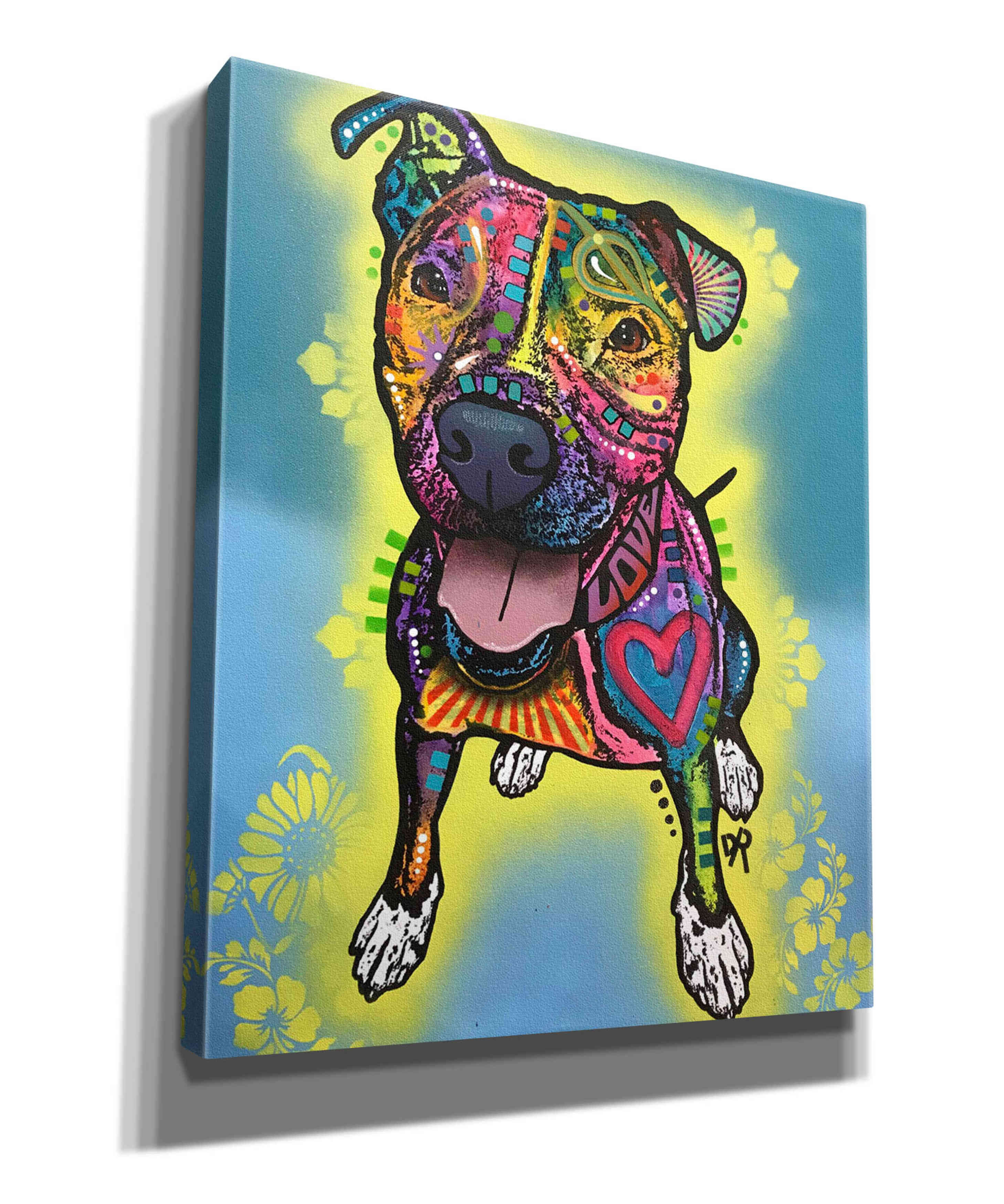 Red Barrel Studio® Epic Graffiti 'Ellie' By Dean Russo, Giclee Canvas ...