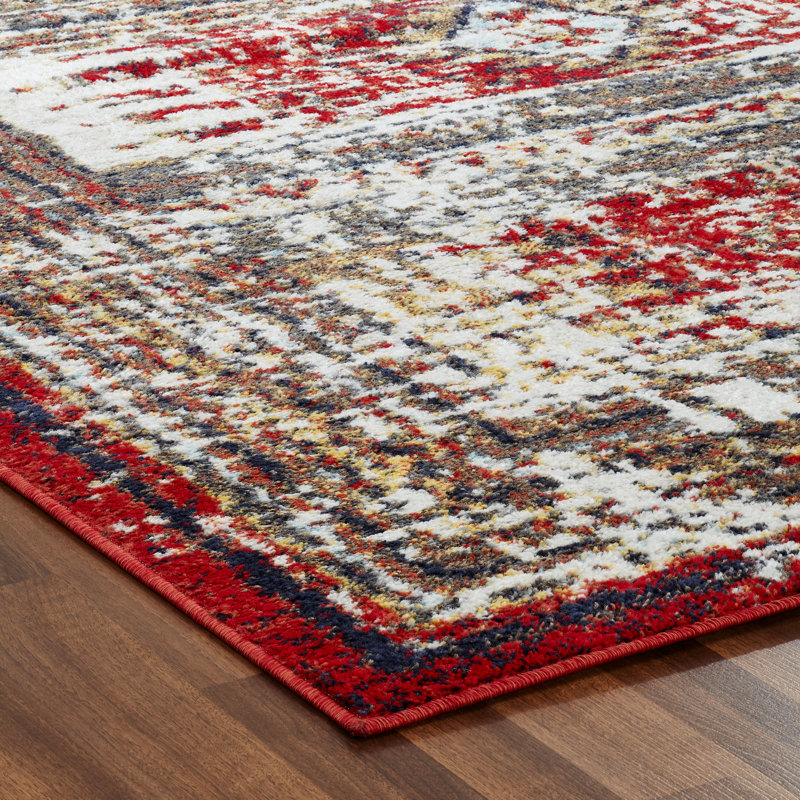 Loon Peak® Decker Performance Red Rug & Reviews | Wayfair