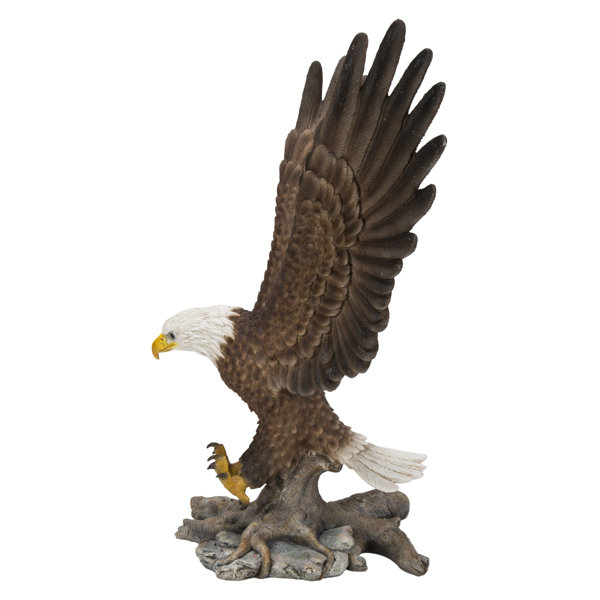 Hi-Line Gift Ltd. Small Flying Eagle Statue | Wayfair