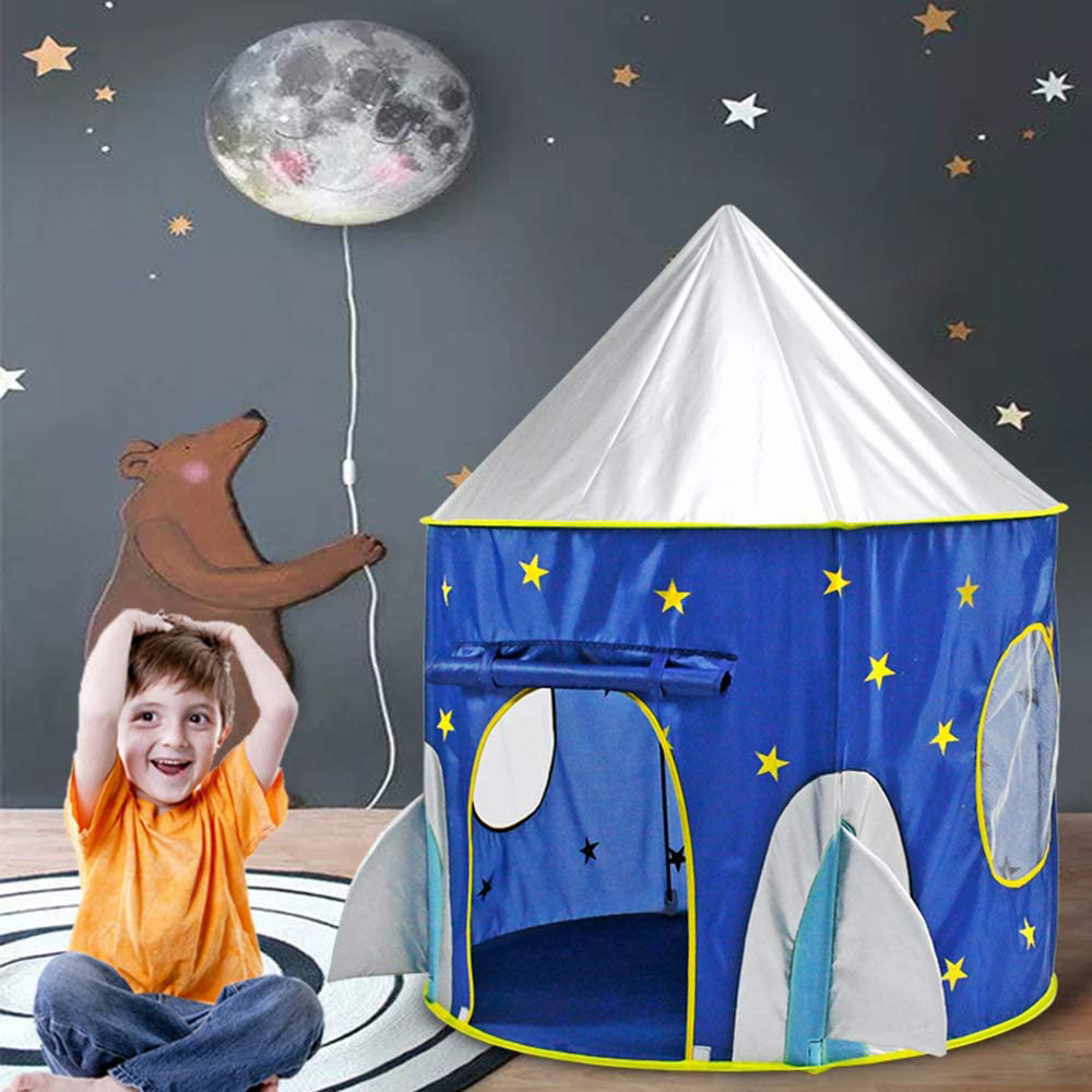 Play Tents & Playhouses party tent-Rocket Ship Play Tent for Kids no ...