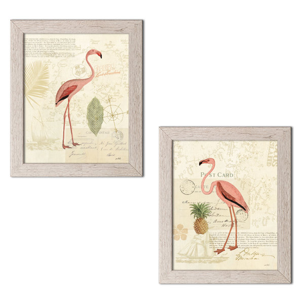 Bayou Breeze Tropical Florida Pink Flamingo And Pineapple by Katie ...