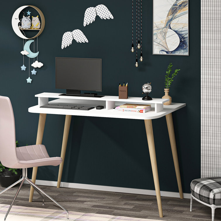 Isabelline Phillips 90Cm W Rectangular Writing Desk | Wayfair.co.uk