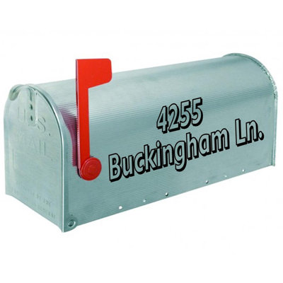 Mailbox Name Plates | Wayfair