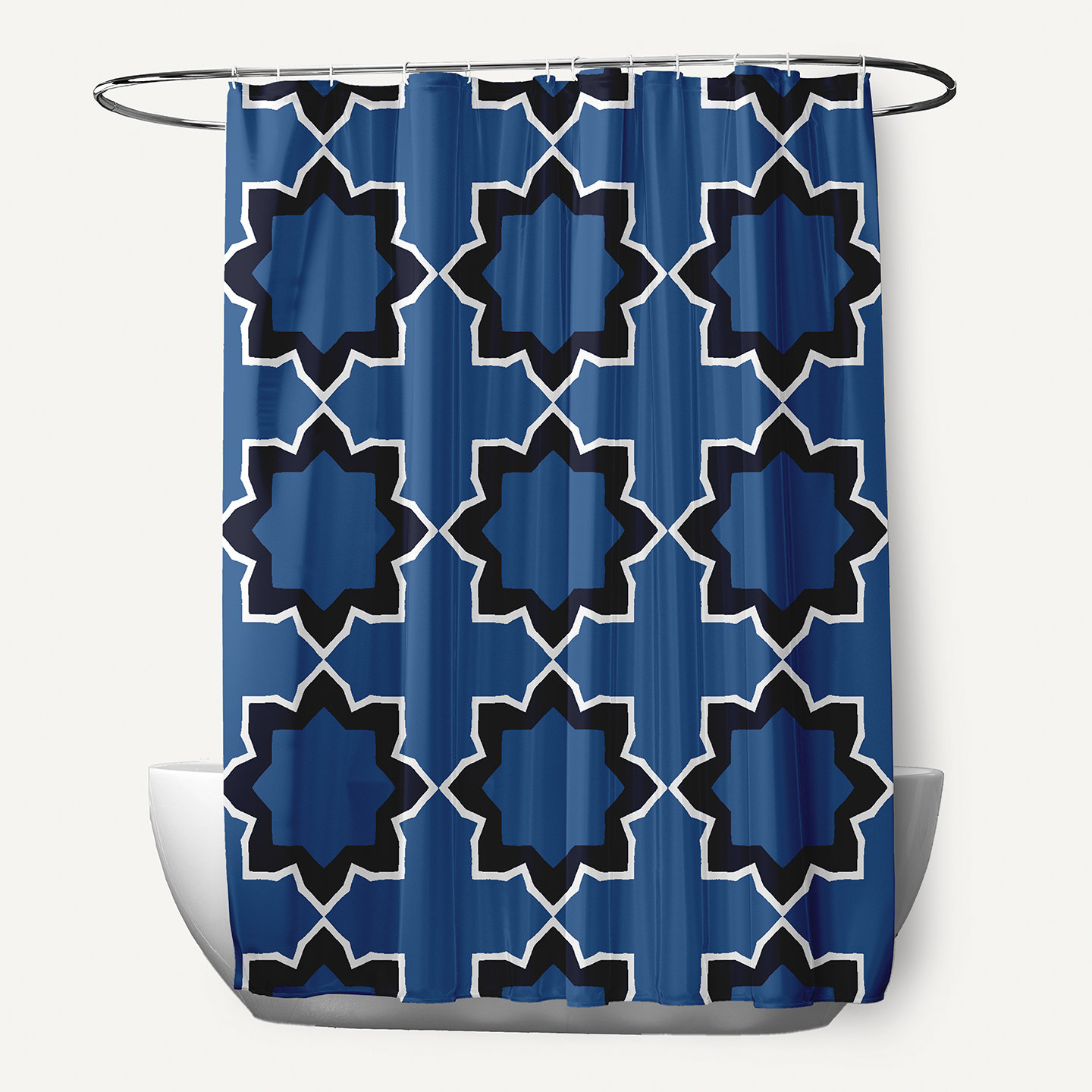 Langley Streetbohemian Geometric Print Single Shower Curtain Wayfair