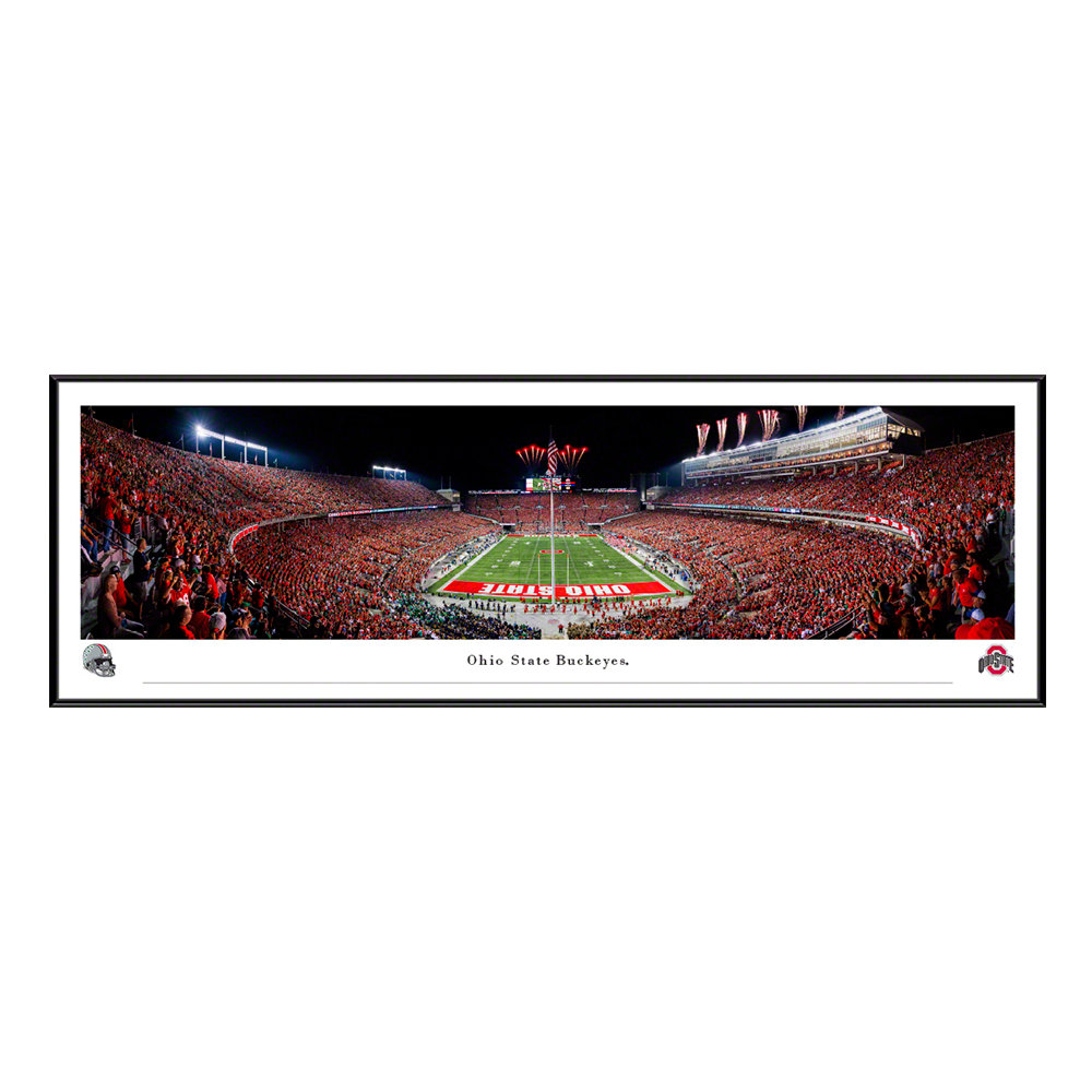 BlakewayPanoramas Ohio State Buckeyes by James Blakeway - Picture Frame ...