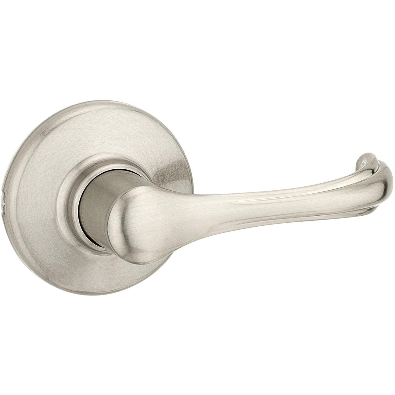 Kwikset Dorian Passage Door Lever with Round Rosette | Wayfair