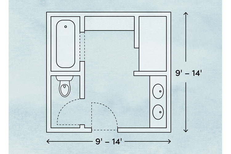 Bathroom Space Planning: Bathroom Layouts | Wayfair