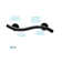 CSI Bathware Left Hand Wave Design 14" Grab Bar & Reviews | Wayfair
