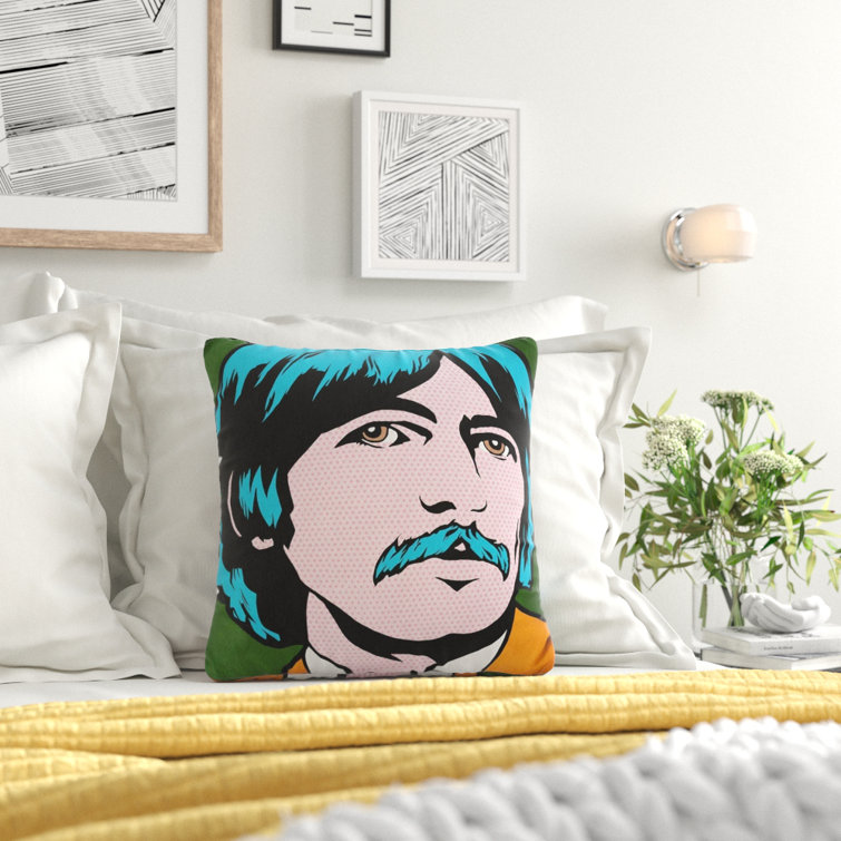We Love Cushions George - Pop Art Cushion | Wayfair.co.uk