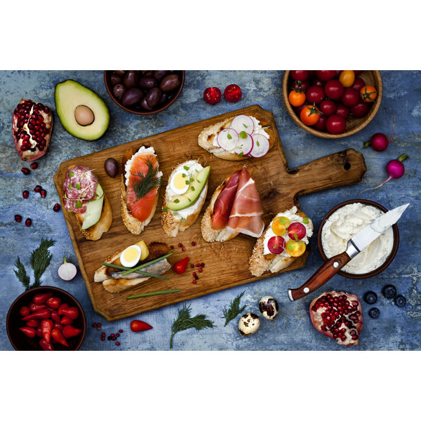 Ebern Designs Kyisha Traditional Spanish Tapas Set - Wrapped Canvas ...