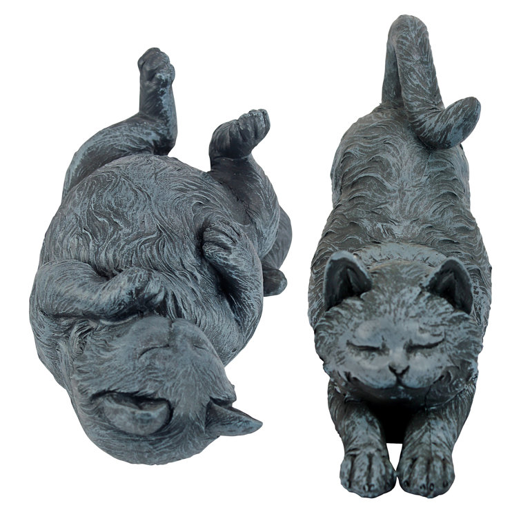 Design Toscano Playful Cats 2 Piece Statue Set & Reviews - Wayfair Canada