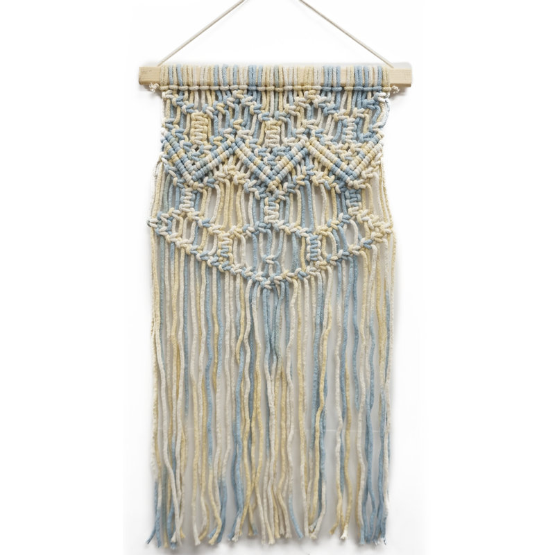 Bungalow Rose Macrame Wool Wall Décor & Reviews | Wayfair