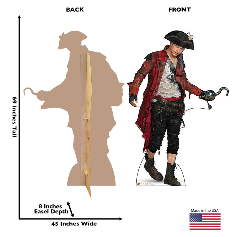 Advanced Graphics Harry Hook Disney's Descendants 2 Standup | Wayfair