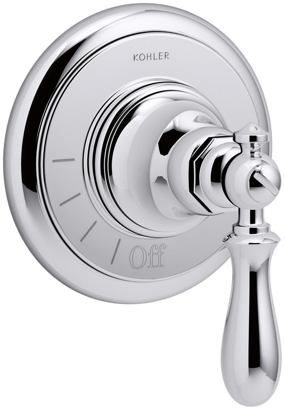 Kohler Artifacts® Volume Control Valve Trim with Swing Lever Handle ...