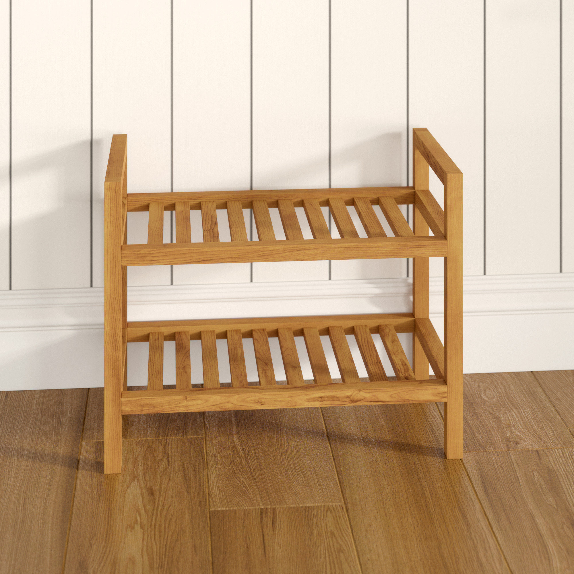 Foundstone Whitney 4 Pair Shoe Rack & Reviews | Wayfair.co.uk