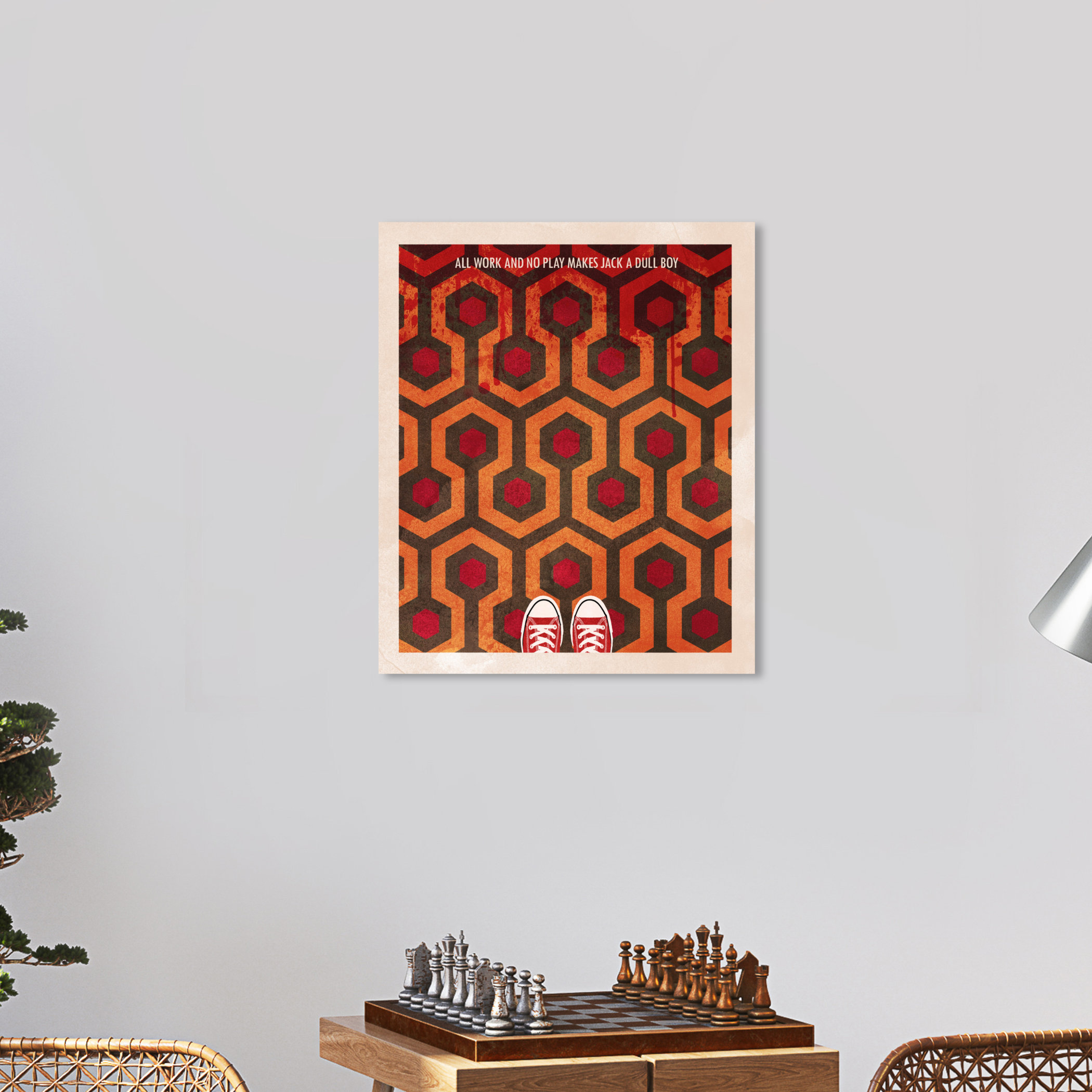 Corrigan Studio® Quotes and Sayings All Work and No Play - Wrapped ...