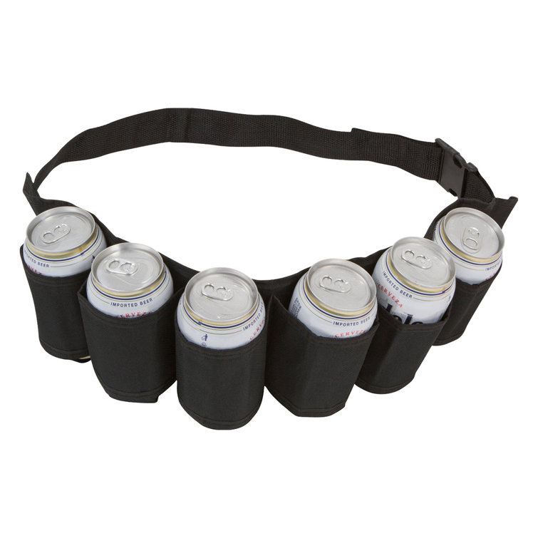 EZ Drinker Beer and Soda Can Holster Belt | Wayfair