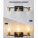 Mercer41 Aarif 3 - Light Dimmable Black Vanity Light & Reviews | Wayfair