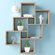 Hashtag Home 6 Piece Square Cubby Shelf & Reviews | Wayfair.co.uk