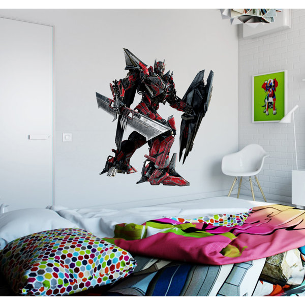Trinx Transformer Wall Decal, Transformer Wall Sticker, Transformer ...