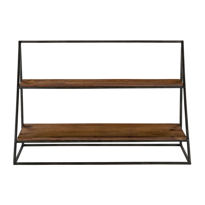 Union Rustic Talton Lander Hanging Floating Shelf | Wayfair