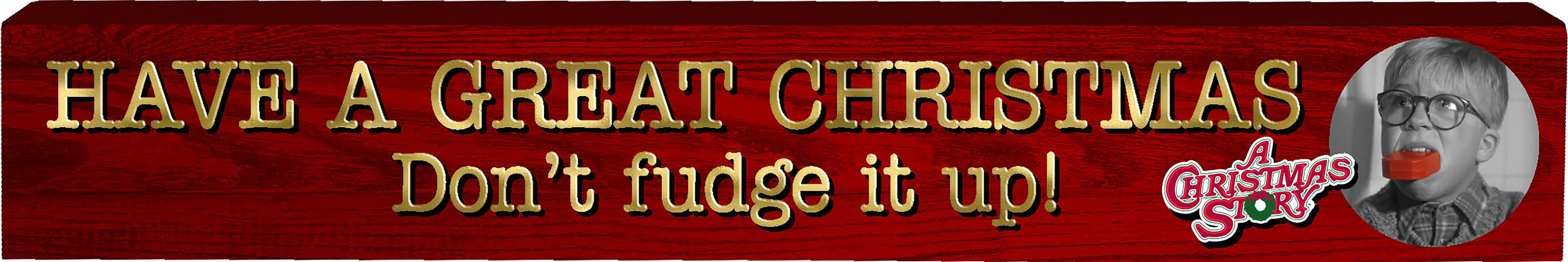 Spoontiques Christmas Story Long Wood Sign | Wayfair