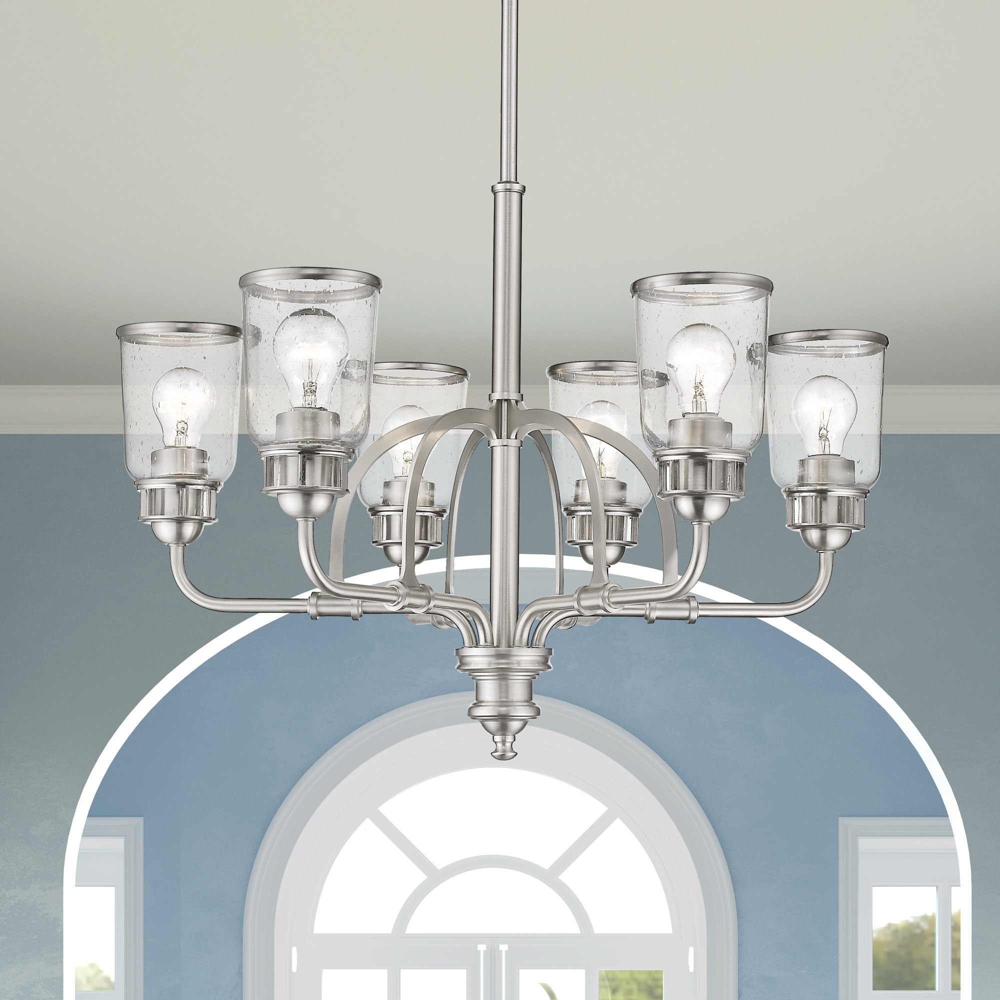Beachcrest Home Derrick 6 - Light Dimmable Classic / Traditional ...