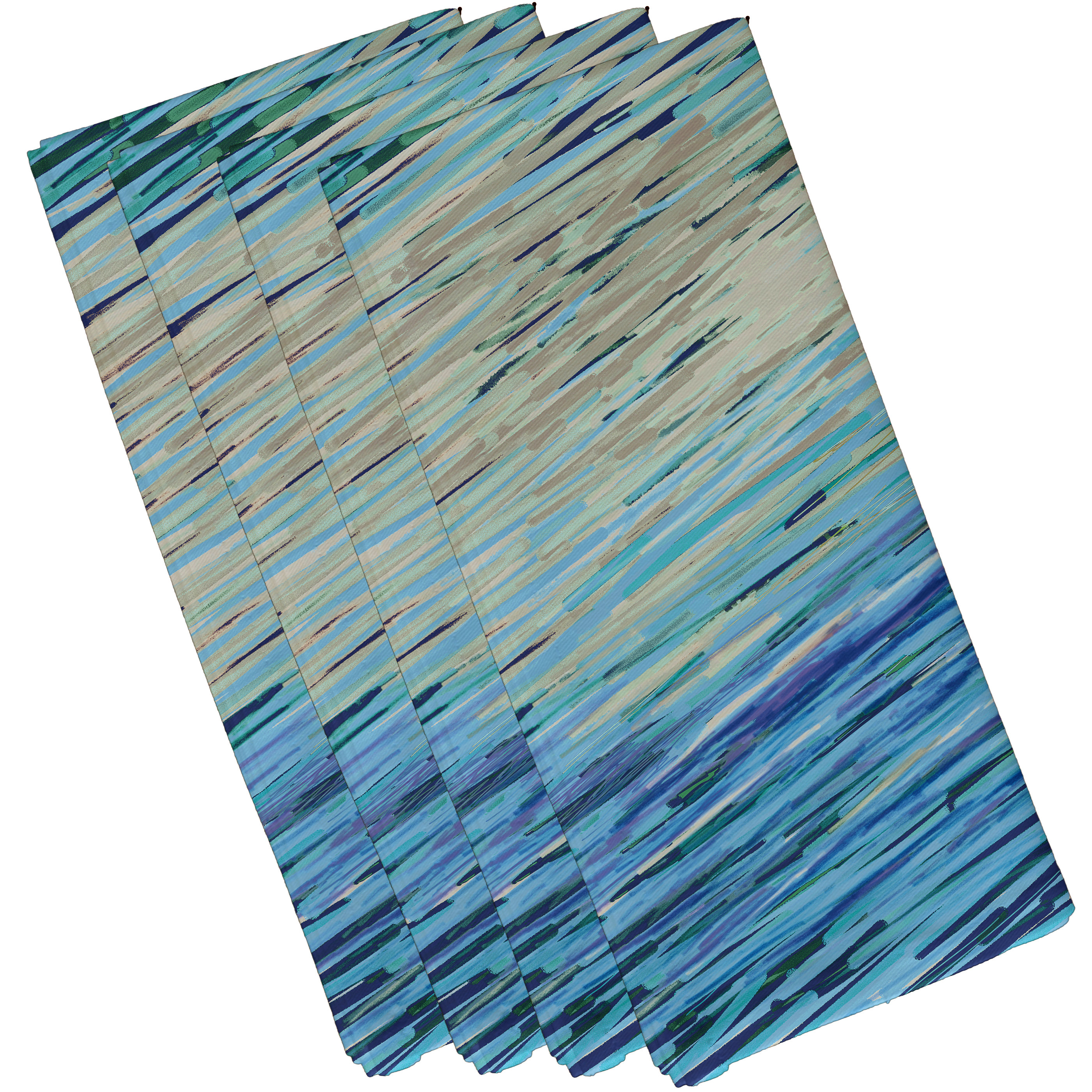 e by design Polyester Abstract Square Napkin | Wayfair