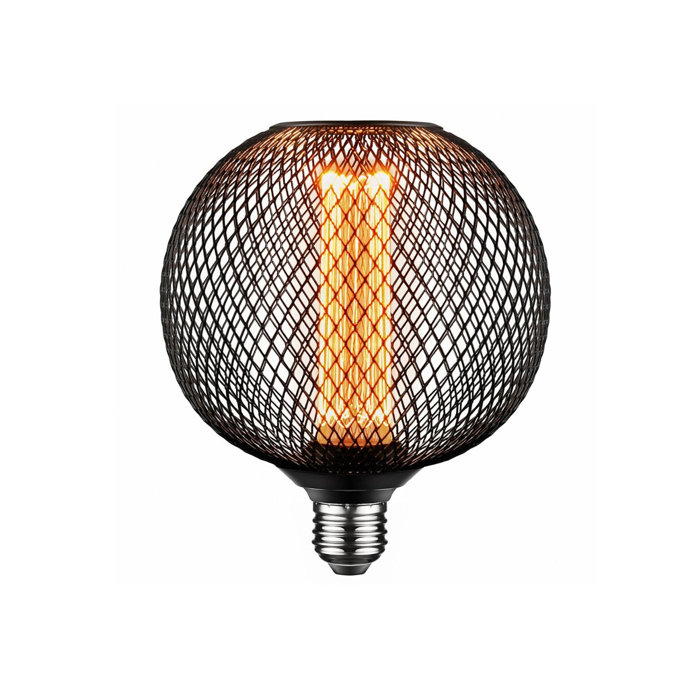 Next Glow 3.5 Watt (20 Watt Equivalent), G40 LED, Dimmable Light Bulb ...