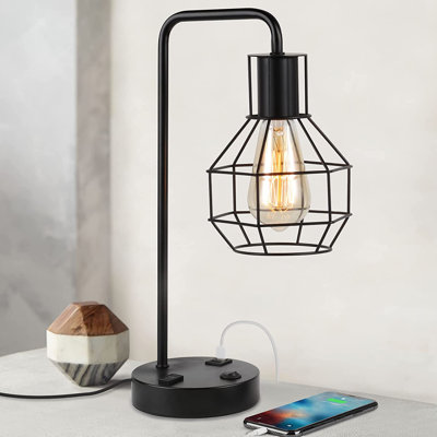 17 Stories Metal USB Desk Lamp & Reviews | Wayfair