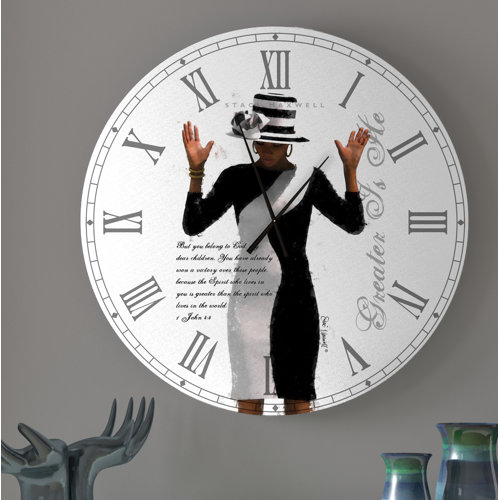 LeRoi Products Metal Wall Clock & Reviews | Wayfair