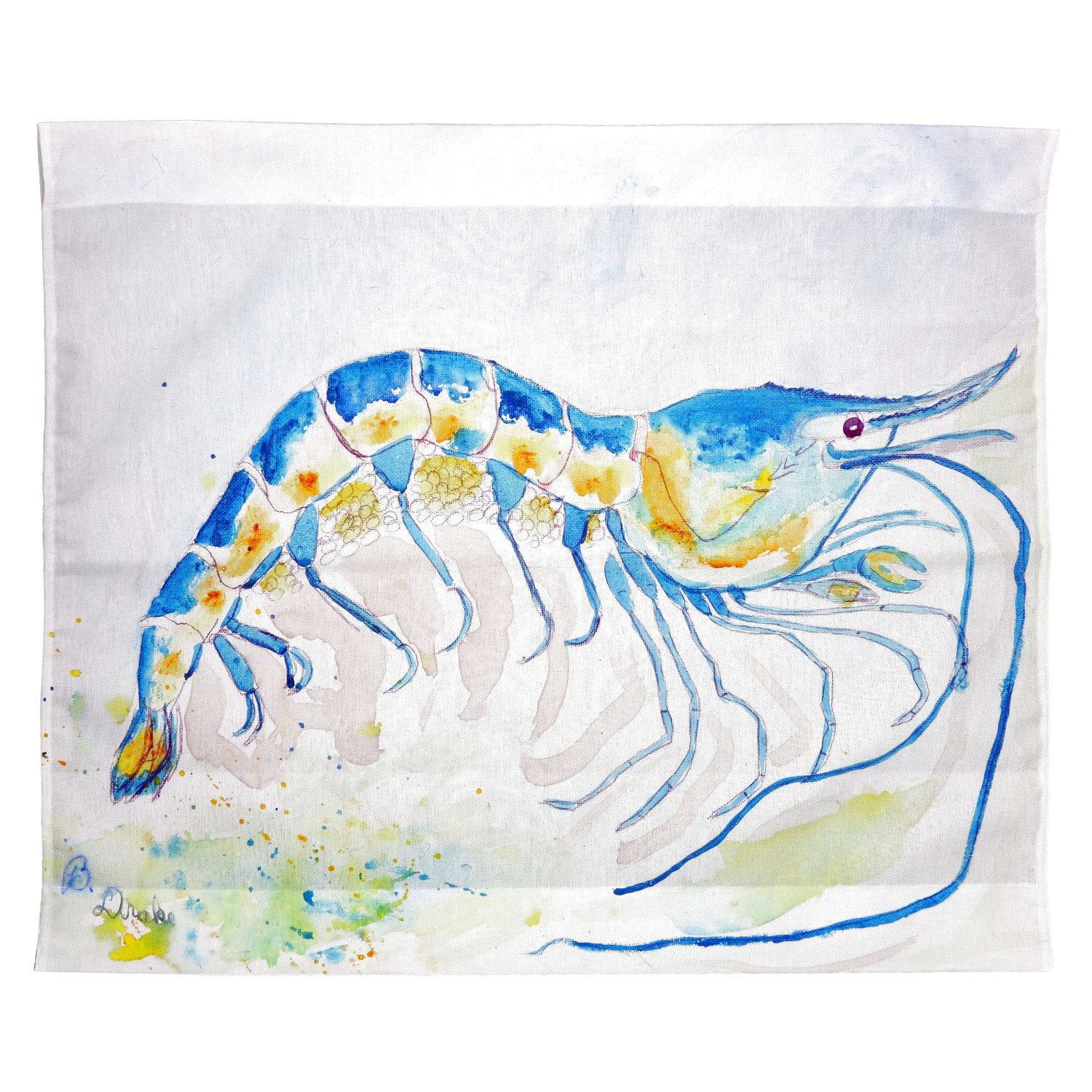Highland Dunes Polyester Shrimp Wall Hanging | Wayfair