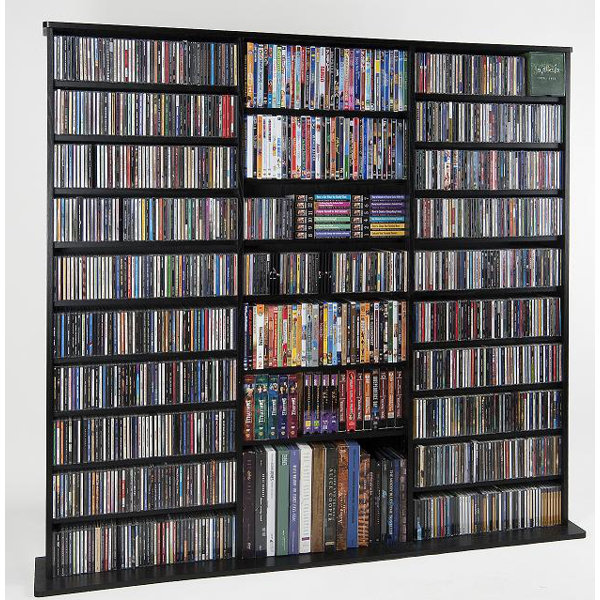 Charlton Home® Conners Multimedia Storage Rack & Reviews | Wayfair