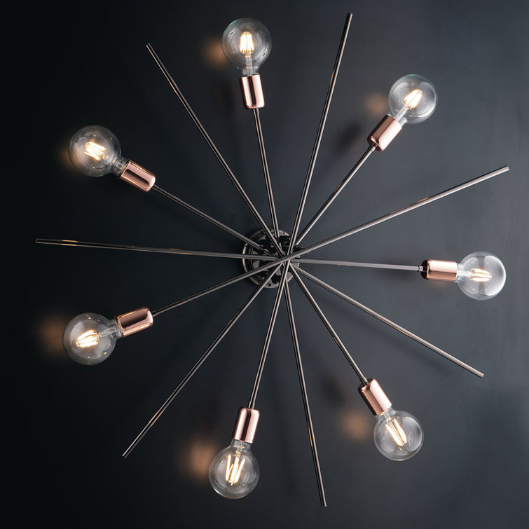 Corrigan Studio Arlais 7 - Light Sputnik Bulb Pendant | Wayfair.co.uk