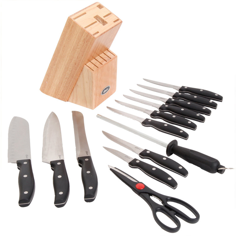 Oster Granger 14 Piece Knife Block Set & Reviews | Wayfair
